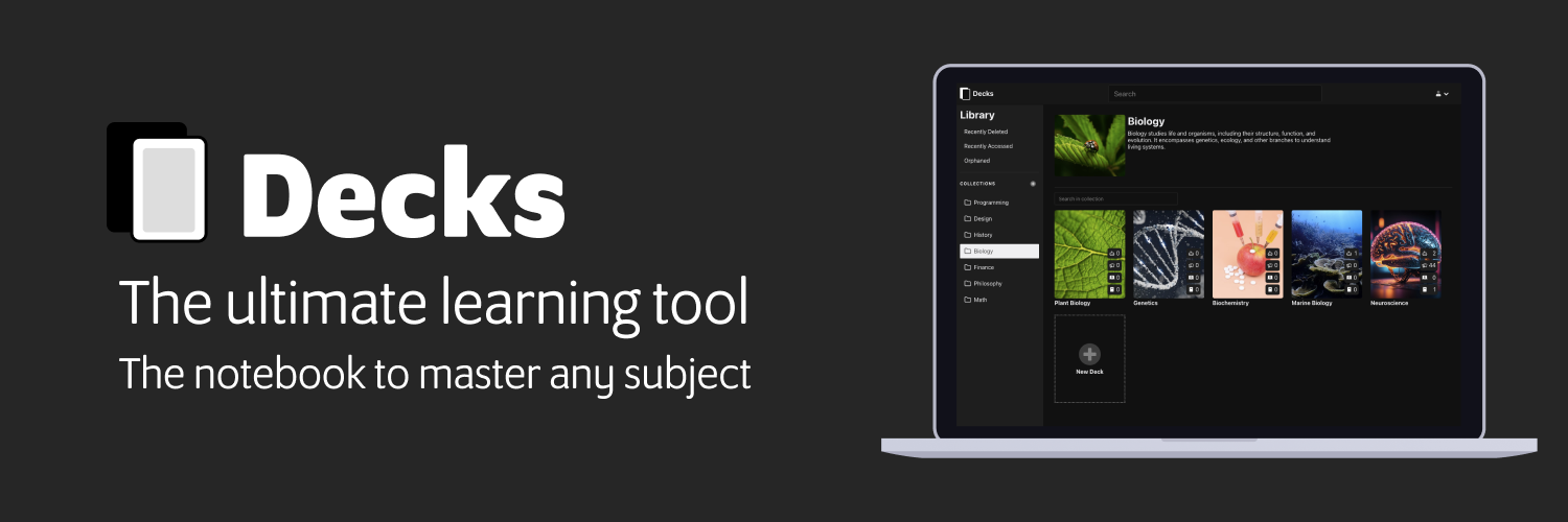 Decks - All-in-One Workspace for Every Project